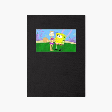 "Spandy SpongeBob x Sandy Cheeks" Art Board Print for Sale by ...
