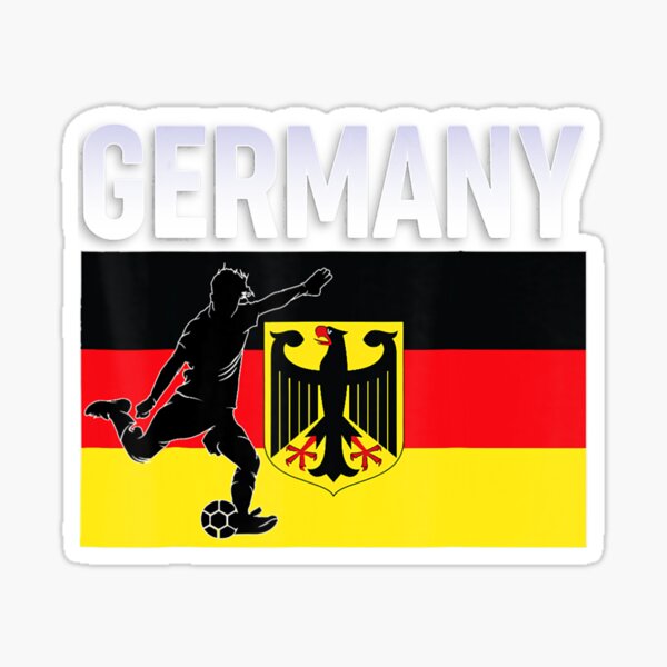 "Fan Germany National Team World Football Soccer Champion Cup" Sticker ...