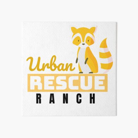 "Urban rescue ranch" Art Board Print for Sale by Anchorbutterfly ...
