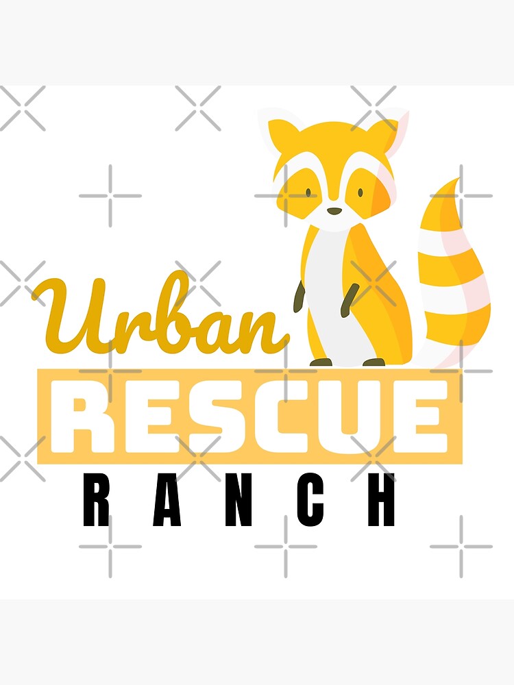 "Urban rescue ranch" Art Print for Sale by Anchorbutterfly | Redbubble