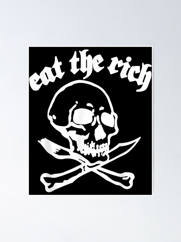 "Eat Rich Food Rock " Poster for Sale by Warrennes | Redbubble