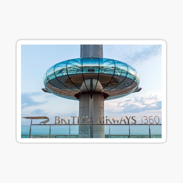 "British Airways i360" Sticker for Sale by Celestialgiza | Redbubble
