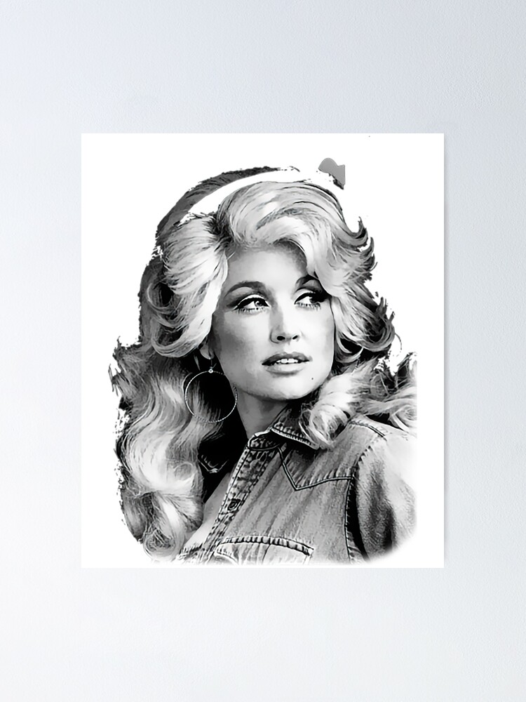 "Dolly Parton" Poster for Sale by KunAssencio | Redbubble