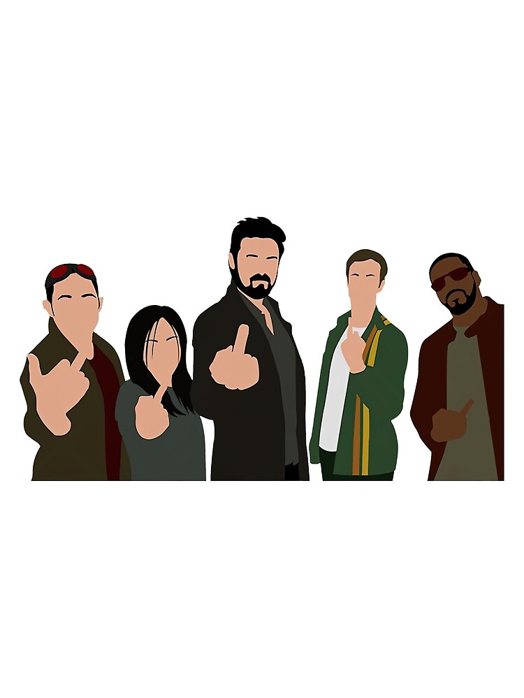 "The Boys png Bundle" Poster for Sale by JoelaAnn | Redbubble