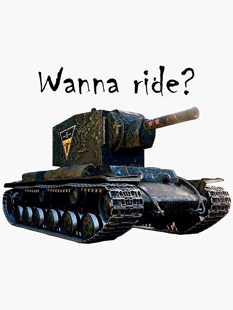"KV-2 Tank" Sticker for Sale by Asmodej | Redbubble