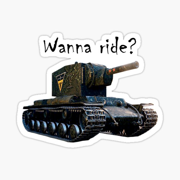 "KV-2 Tank" Sticker for Sale by Asmodej | Redbubble
