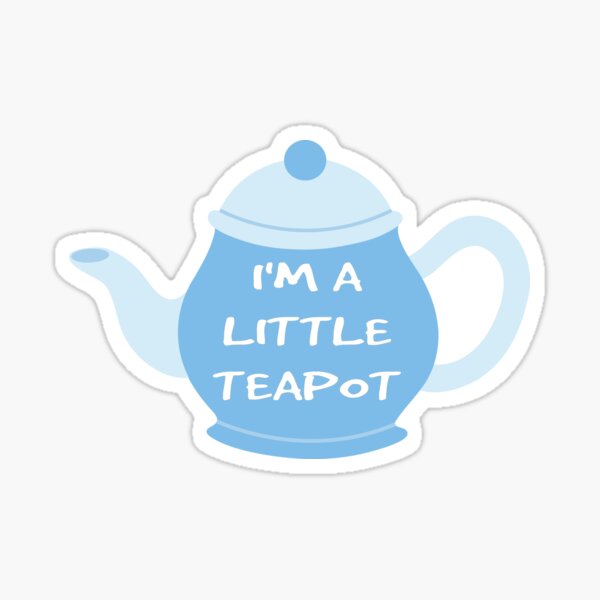 "Little Teapot" Sticker for Sale by surreal77 | Redbubble