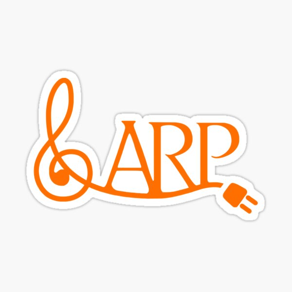 "ARP Instrument " Sticker for Sale by Victor0Vega | Redbubble