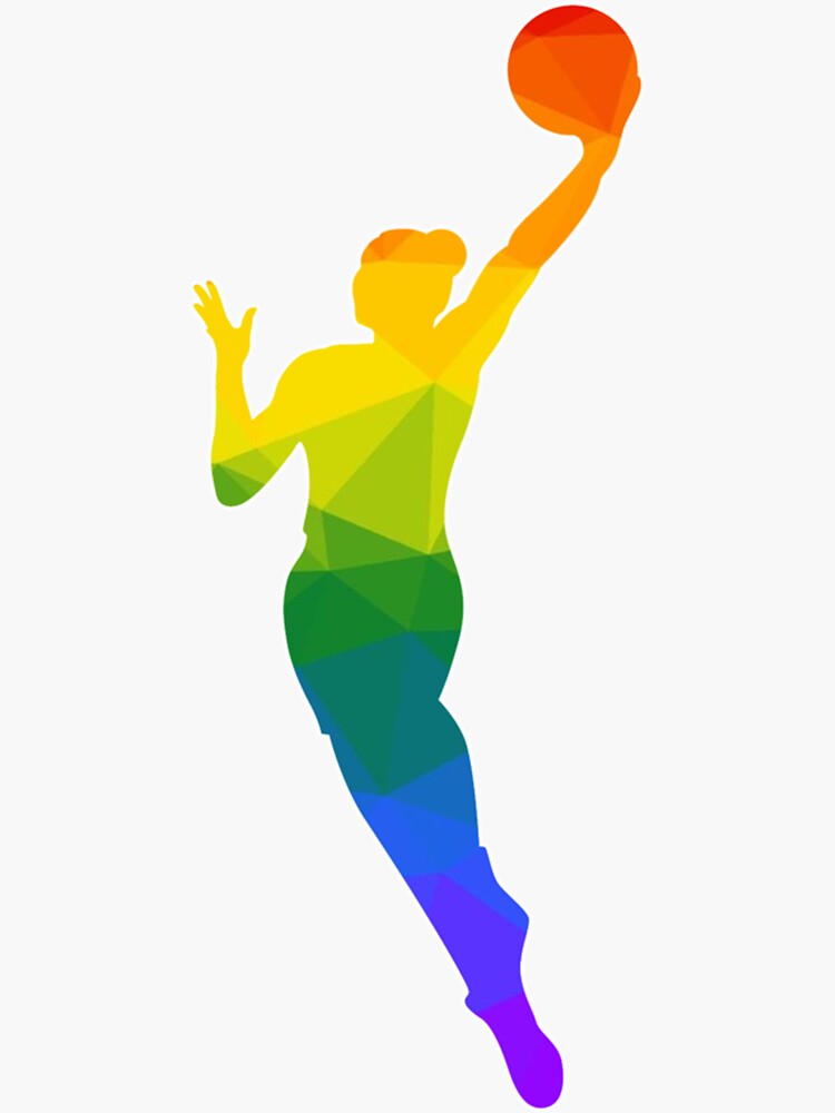 "WNBA Pride " Sticker for Sale by 4MarcPalladino | Redbubble