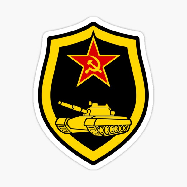 "Soviet Army Tank" Sticker for Sale by sirglennbo | Redbubble