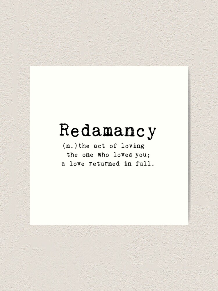 "Redamancy" Art Print for Sale by SABRA11 | Redbubble