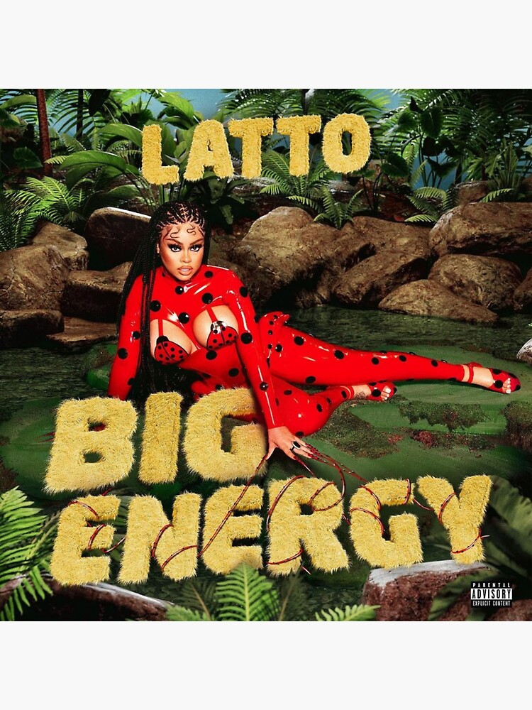 "Big Energy Latto" Sticker for Sale by balmontipie | Redbubble