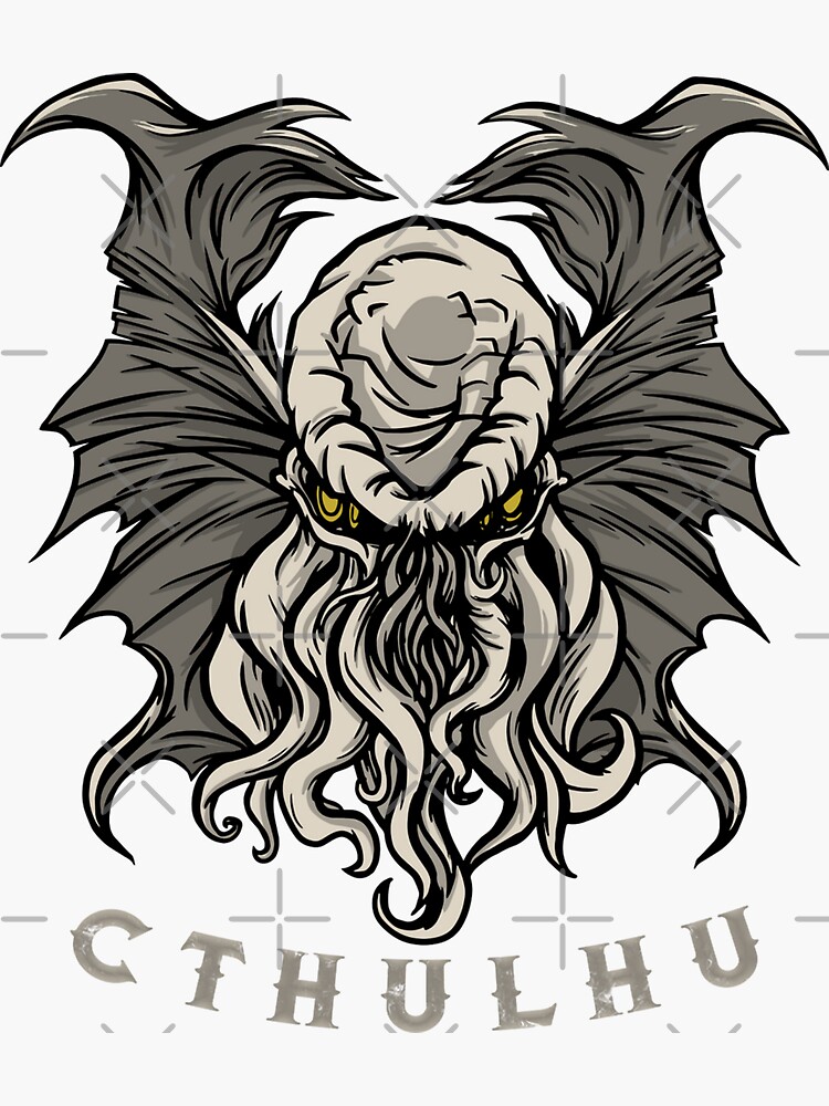 "Mens Funny cthulhu call of cthulhu" Sticker for Sale by MarlisBuhler ...