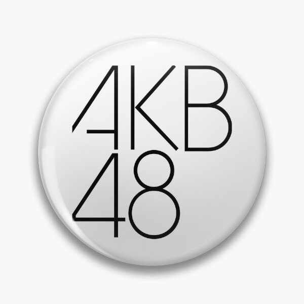 "AKB48 Logo - AKB 48 Japanese Idol Group Logo Black" Pin for Sale by ...