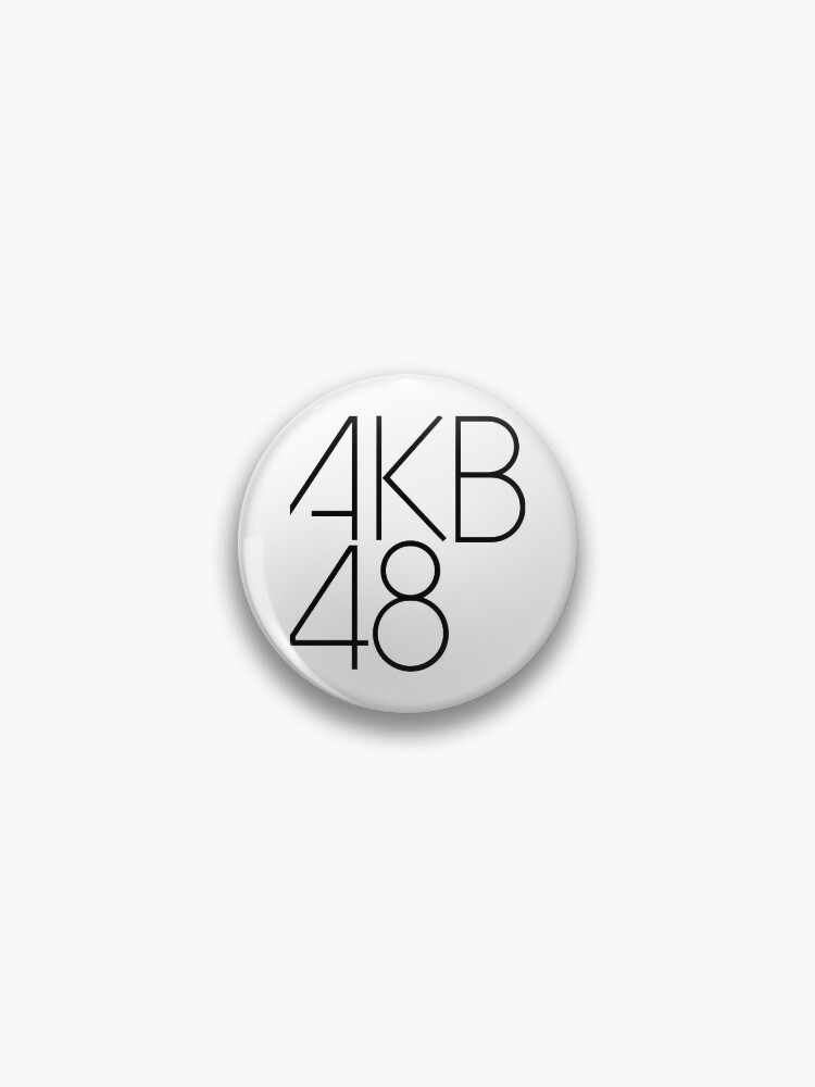 "AKB48 Logo - AKB 48 Japanese Idol Group Logo Black" Pin for Sale by ...