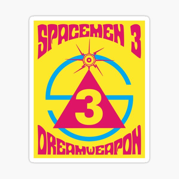 "Spacemen 3 T-ShirtSpacemen Dream" Sticker for Sale by ChuAran | Redbubble