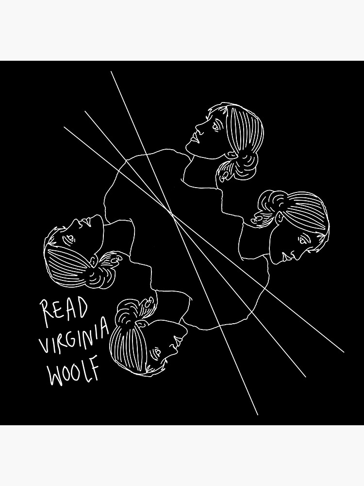 "Read Virginia Woolf! Stickers" Sticker by dinosaursforall | Redbubble