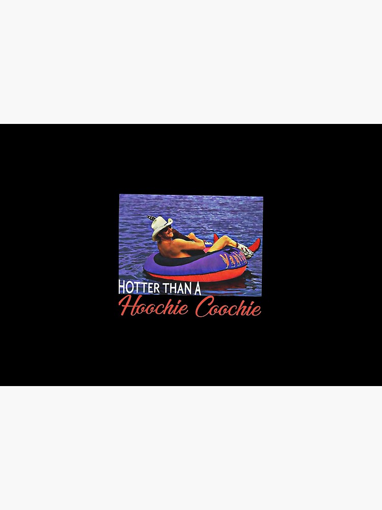 "Hotter Than A Hoochie Coochie Chattahoochee Alan " Mask for Sale by ...