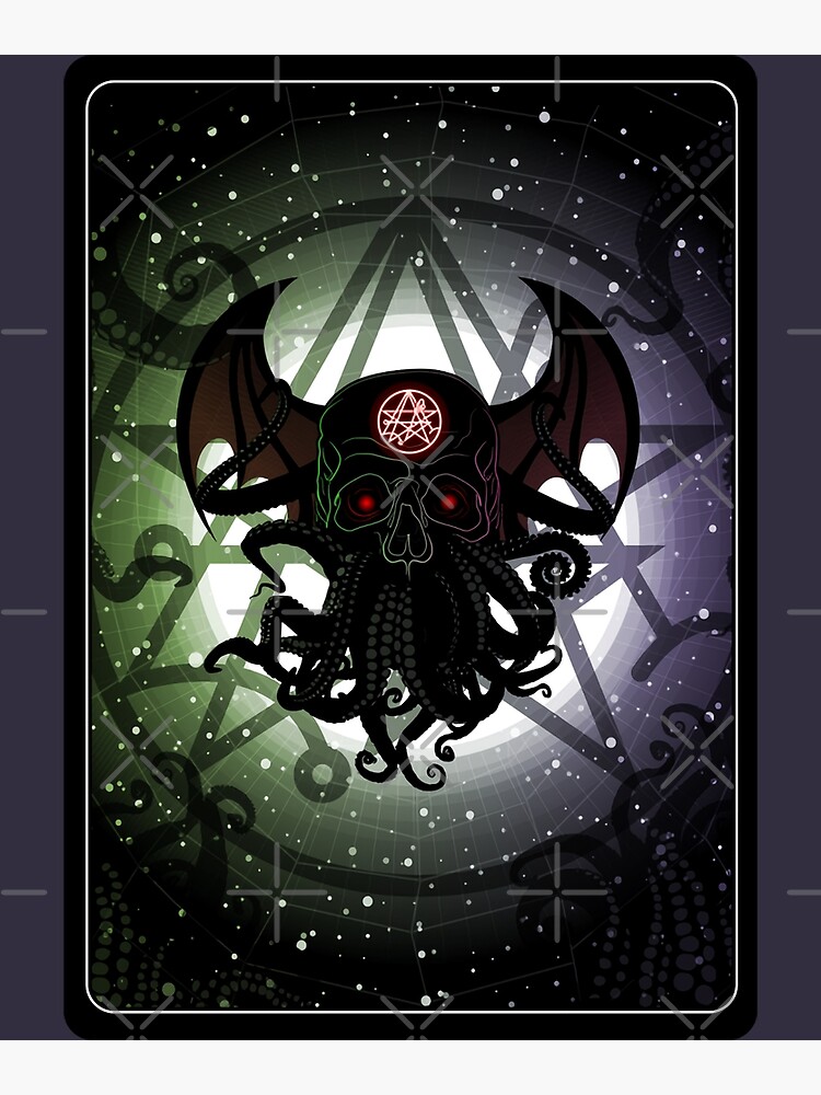"Retro Vintage Cthulhu H. P. Lovecraft The Call of Cthulhu" Poster for ...