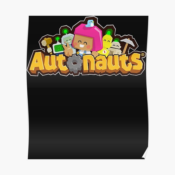 "Autonauts (full logo)" Poster for Sale by CynthiaMagana | Redbubble