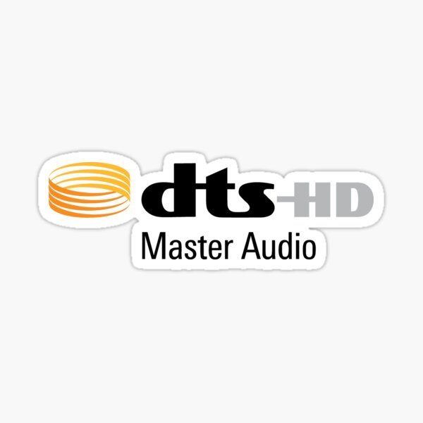 "Simple DTS HD Master Audio" Sticker for Sale by wasaeliaoen | Redbubble
