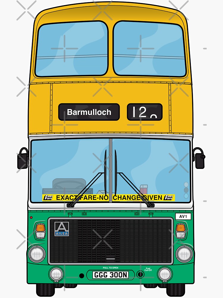 "Transclyde Ailsa AV1 GGG300N Retro Greater Glasgow Nostalgia ...