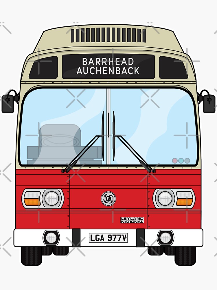 "McGills Leyland National mk1 Bus Auchenback Barrhead Scottish buses ...