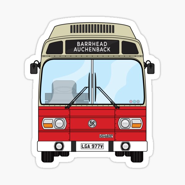 "McGills Leyland National mk1 Bus Auchenback Barrhead Scottish buses ...