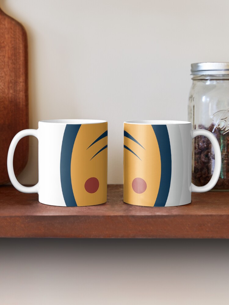 Taza de café «Máscara coreana, máscara Hahoe, máscara tradicional de ...