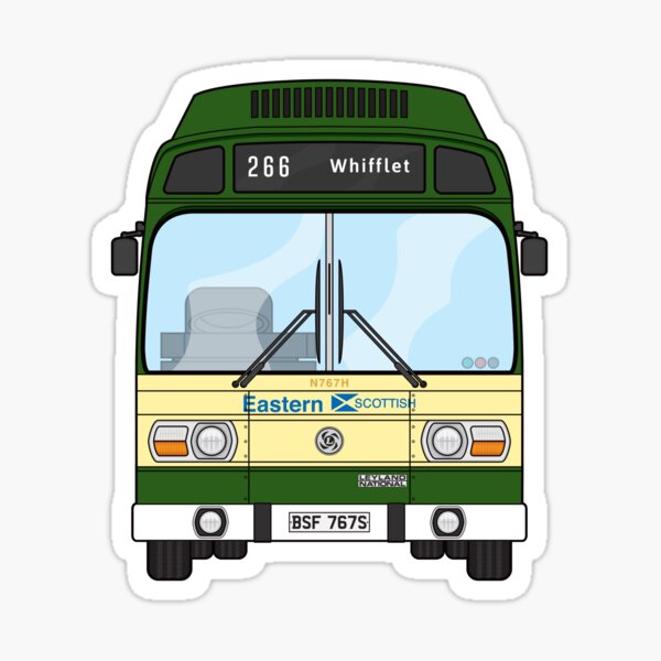 "Eastern Scottish SMT Buses Leyland National N767 BSF767S Illustration ...