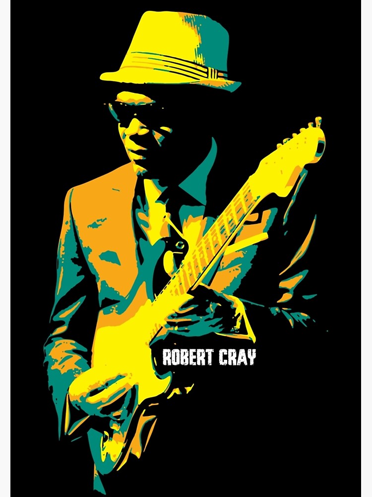 Pegatina «Robert Cray Robert William Cray Night Train Clemons Un guitarrista y cantante de blues ...