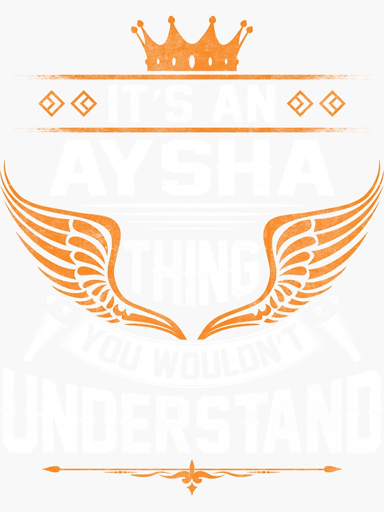 Pegatina «Camiseta con el nombre de Aysha - Camiseta con el nombre de ...