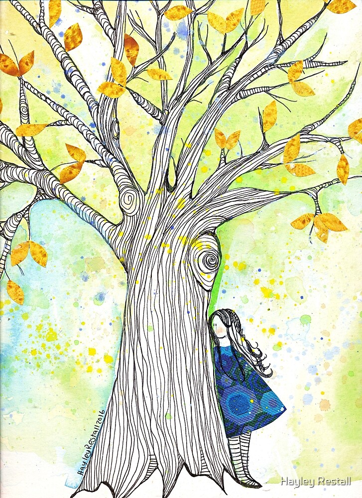 "Autumn Hide and Seek" by Hayley Restall | Redbubble