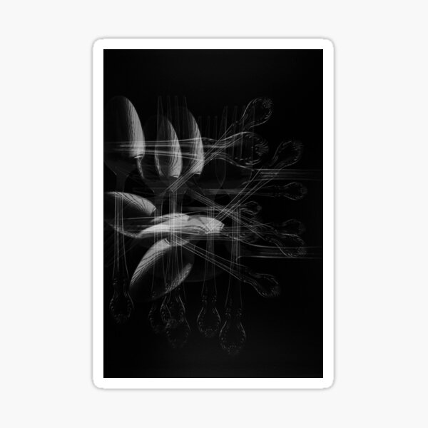 " Cutlery" Sticker for Sale by silvtom | Redbubble