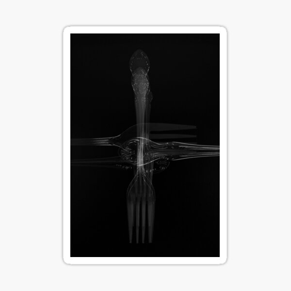 " Cutlery" Sticker for Sale by silvtom | Redbubble