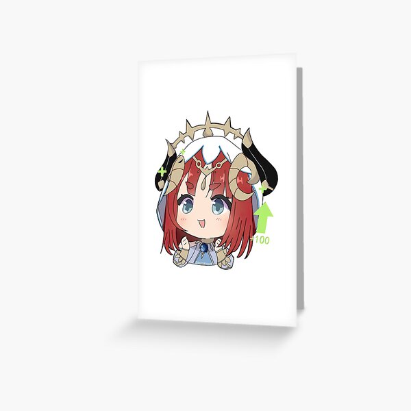 "Genshin Impact Nilou Chibi (Sumeru Hydro)" Greeting Card for Sale by ...