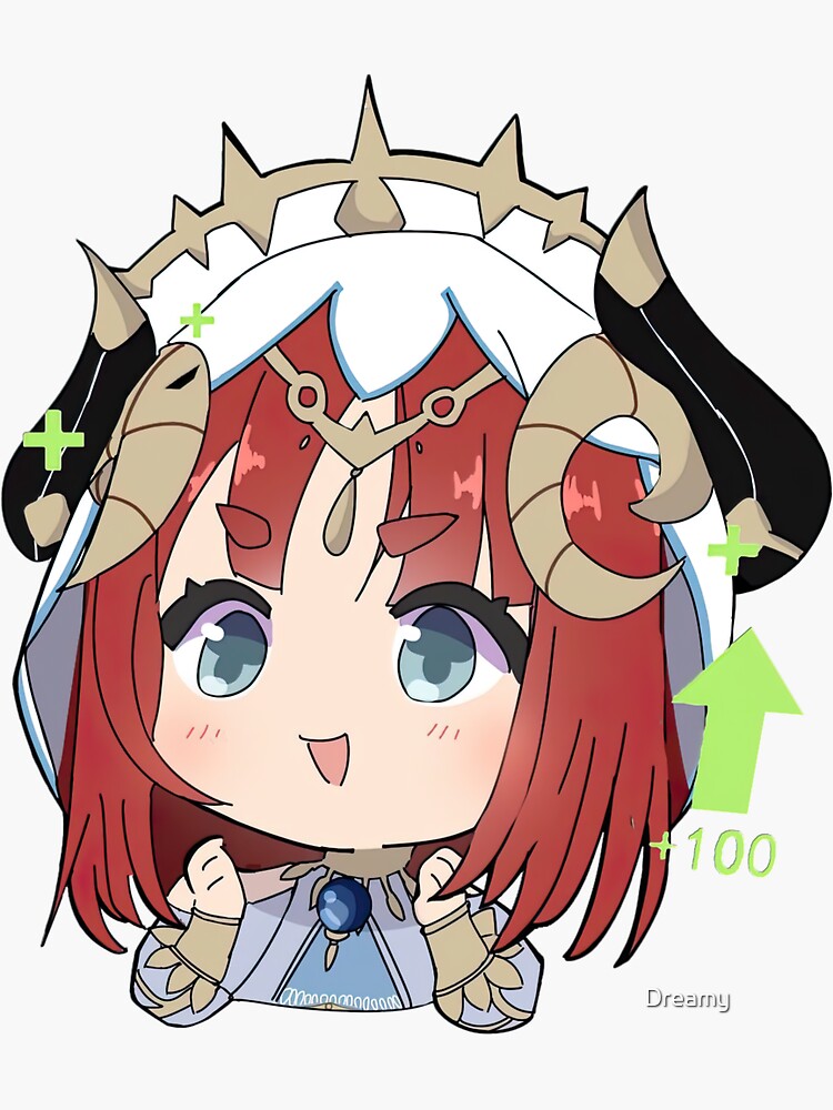 Pegatina «Genshin Impact Nilou Chibi (Sumeru Hydro)» de BatuhanAnil ...