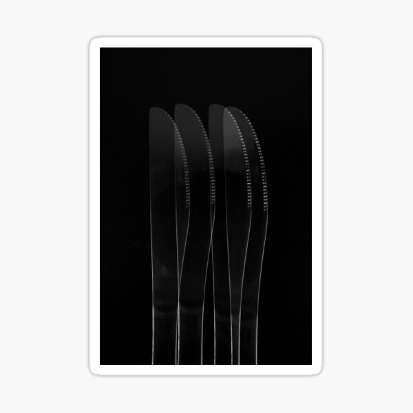"Cutlery" Sticker for Sale by silvtom | Redbubble