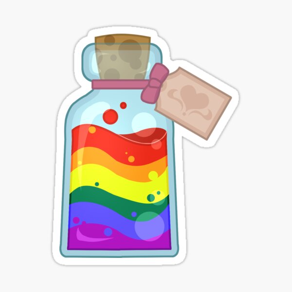 Pride Potion Rainbow Sticker For Sale By Dream Thunder Redbubble