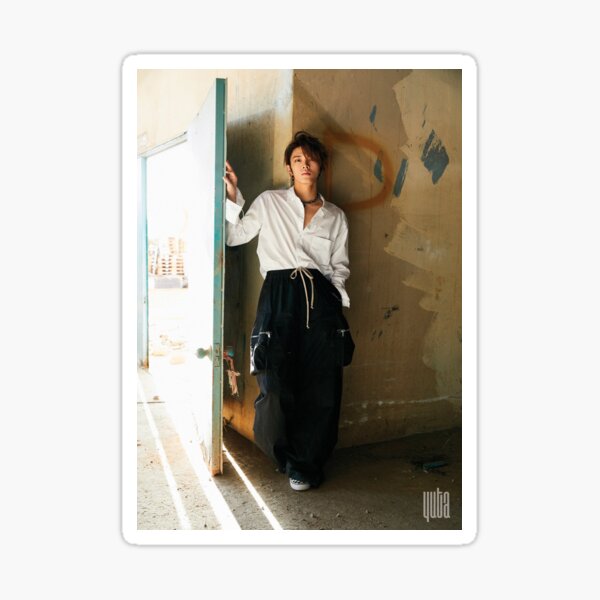 "YUTA" Sticker by peachlord | Redbubble