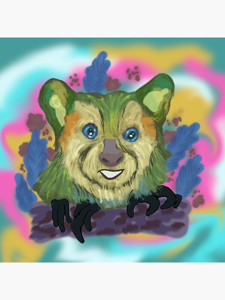 "Magic creature in the wild" Poster for Sale by PaintwithKat | Redbubble