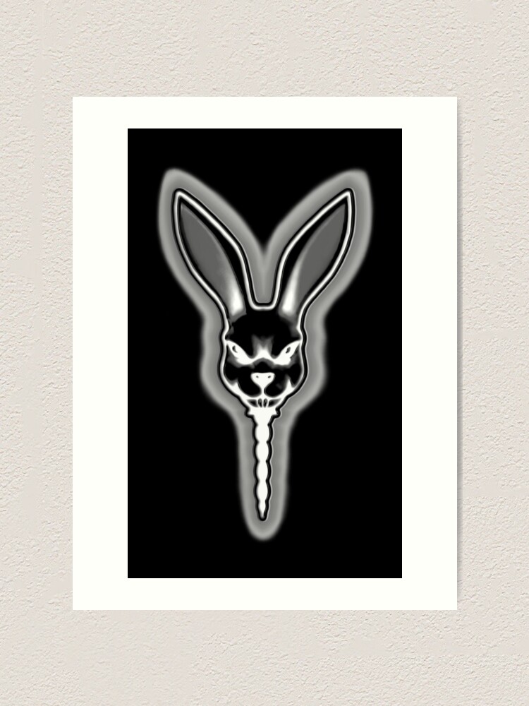"Frog Leap Studios Bunny Negative Gray Transparent FLS fan art " Art ...