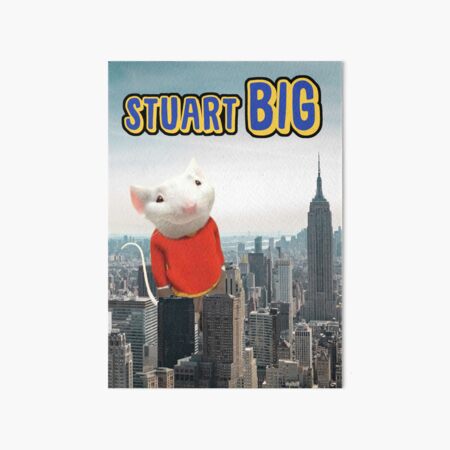 "Stuart Little (Big)" Art Board Print for Sale by BastianDesigns ...