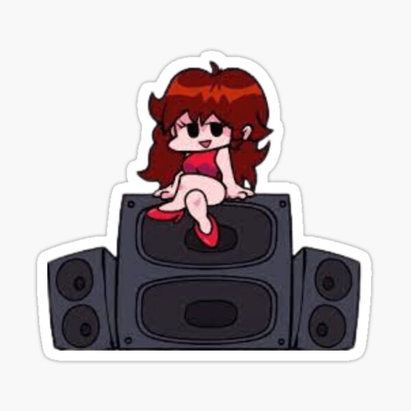 " Friday night funkin" Sticker for Sale by diidou101 | Redbubble