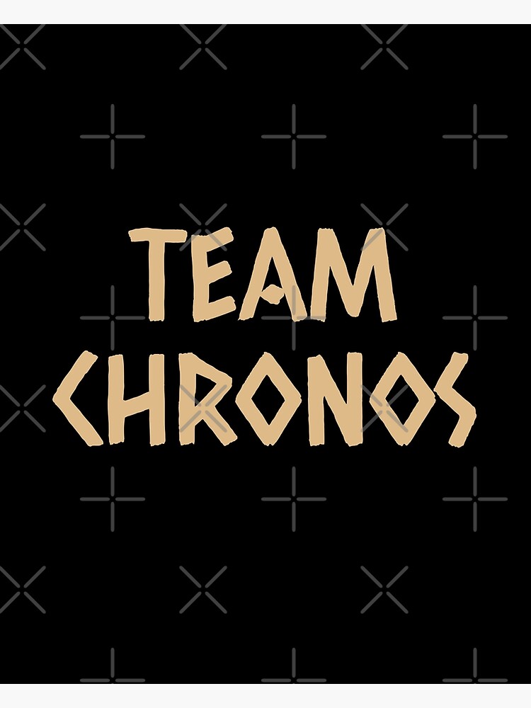 "Team Chronos Ancient Greece Greek Mythology God" Poster for Sale by ...