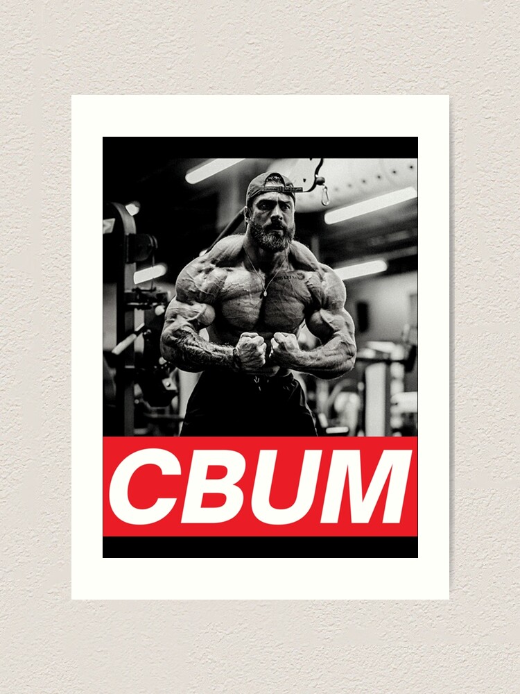 "Chris Bumstead Quote Poster Cbum Gym Motivation " Art Print for Sale ...