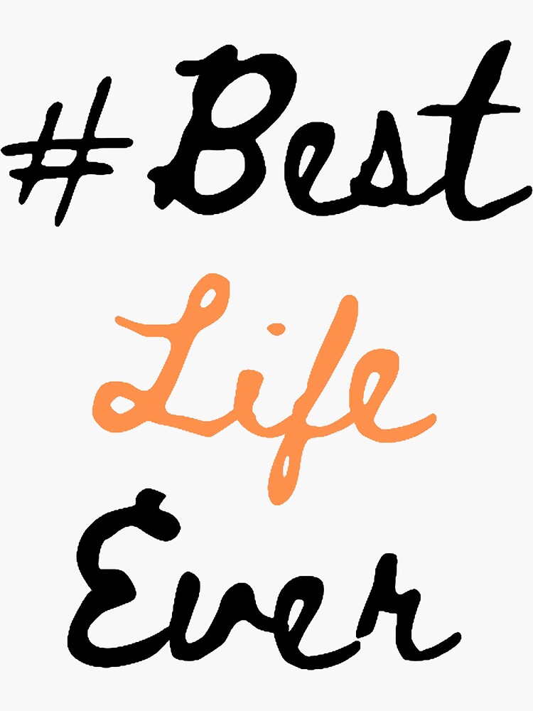 "Best Life Ever JW sticjer design" Sticker for Sale by Mclion | Redbubble