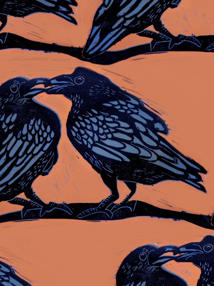 "Orange Crows" iPhone Case for Sale by ariellemorris | Redbubble