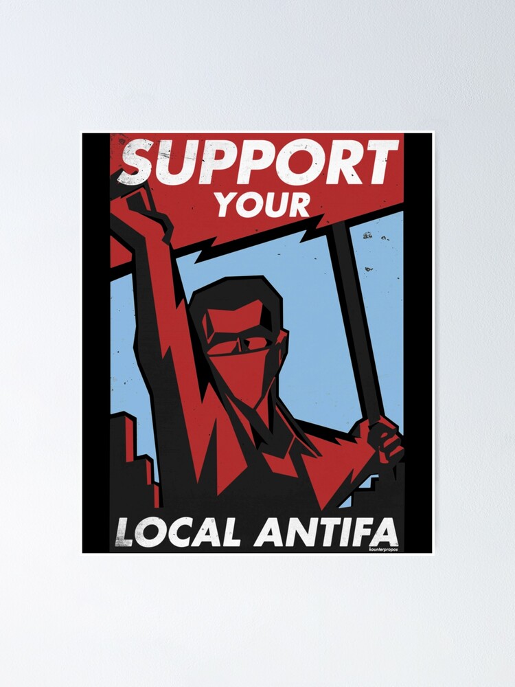 "Support Your Local Antifa Classic " Poster for Sale by rizziosephusq ...