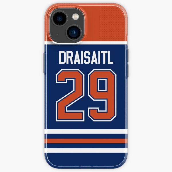 "Edmonton Oilers Leon Draisaitl Home Jersey Back Phone Case" iPhone ...